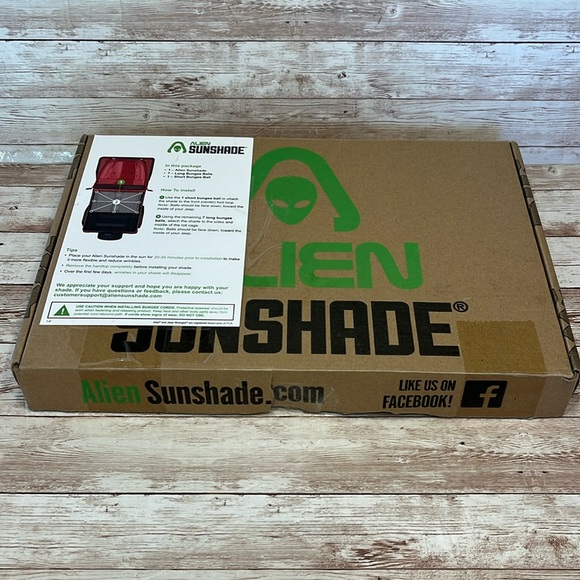 Alien Shade | Other | Nib Alien Sunshade Tjf Black For Jeep Long Bungee ...